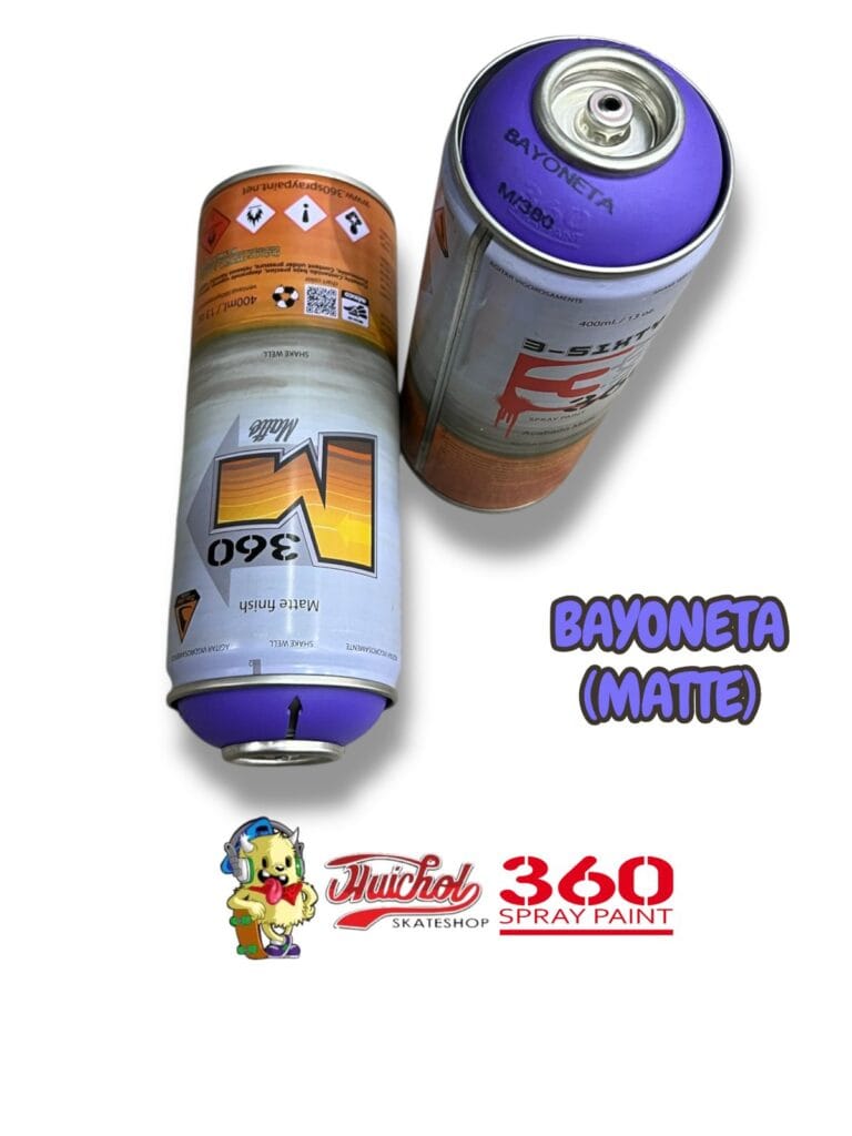LATA 360 SPRAY PAINT COLOR BAYONETA MATE 400ml - huicholstore.com.mx